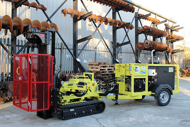 Cobra T12000 Rotary Rig | Tight access mini compact rig | Kisiel Hire